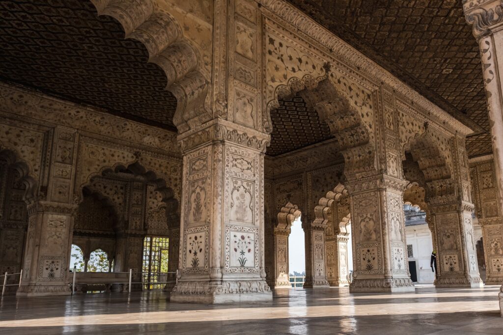 The Red Fort of Delhi: Indo-Islamic architectural marvel.